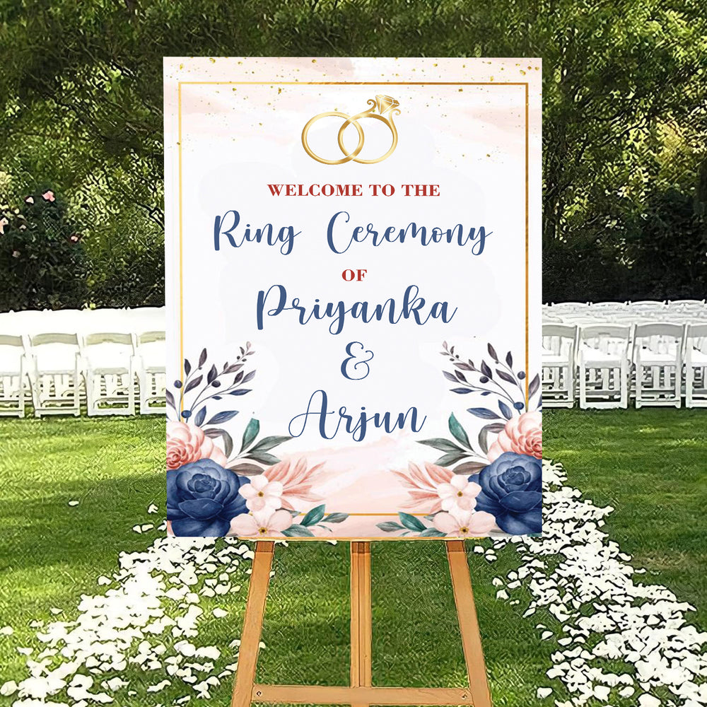 Buy Indian Wedding Ceremony Welcome Board | Party Supplies | Thememyparty