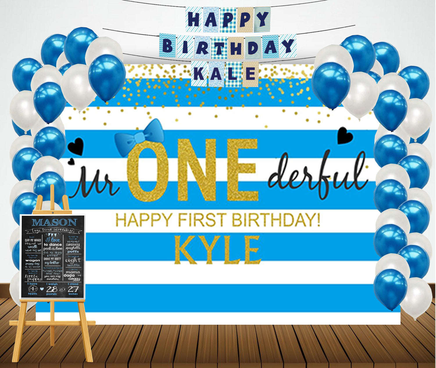 Buy One Is fun Theme Birthday Party Personalized Complete Kit | Party ...