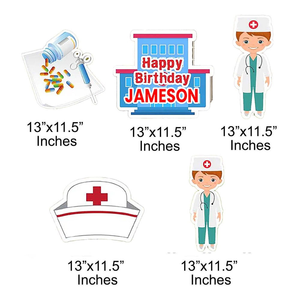 Buy Doctor Birthday Party Decoration Cutouts | Party Supplies ...