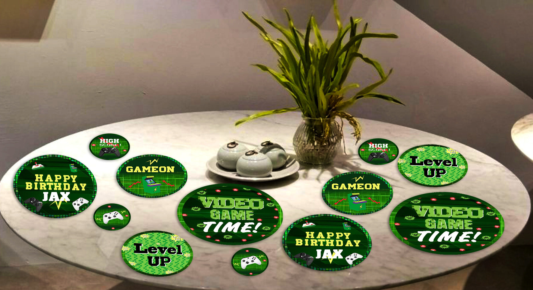 Buy Gaming Theme Birthday Party Decoration Table Confetti | Party ...