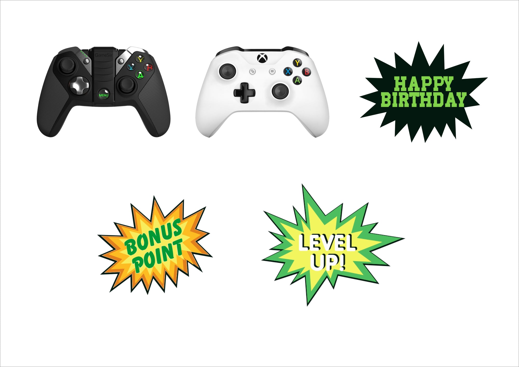 Buy Gaming Theme Birthday Party Decoration Cutouts | Party Supplies ...