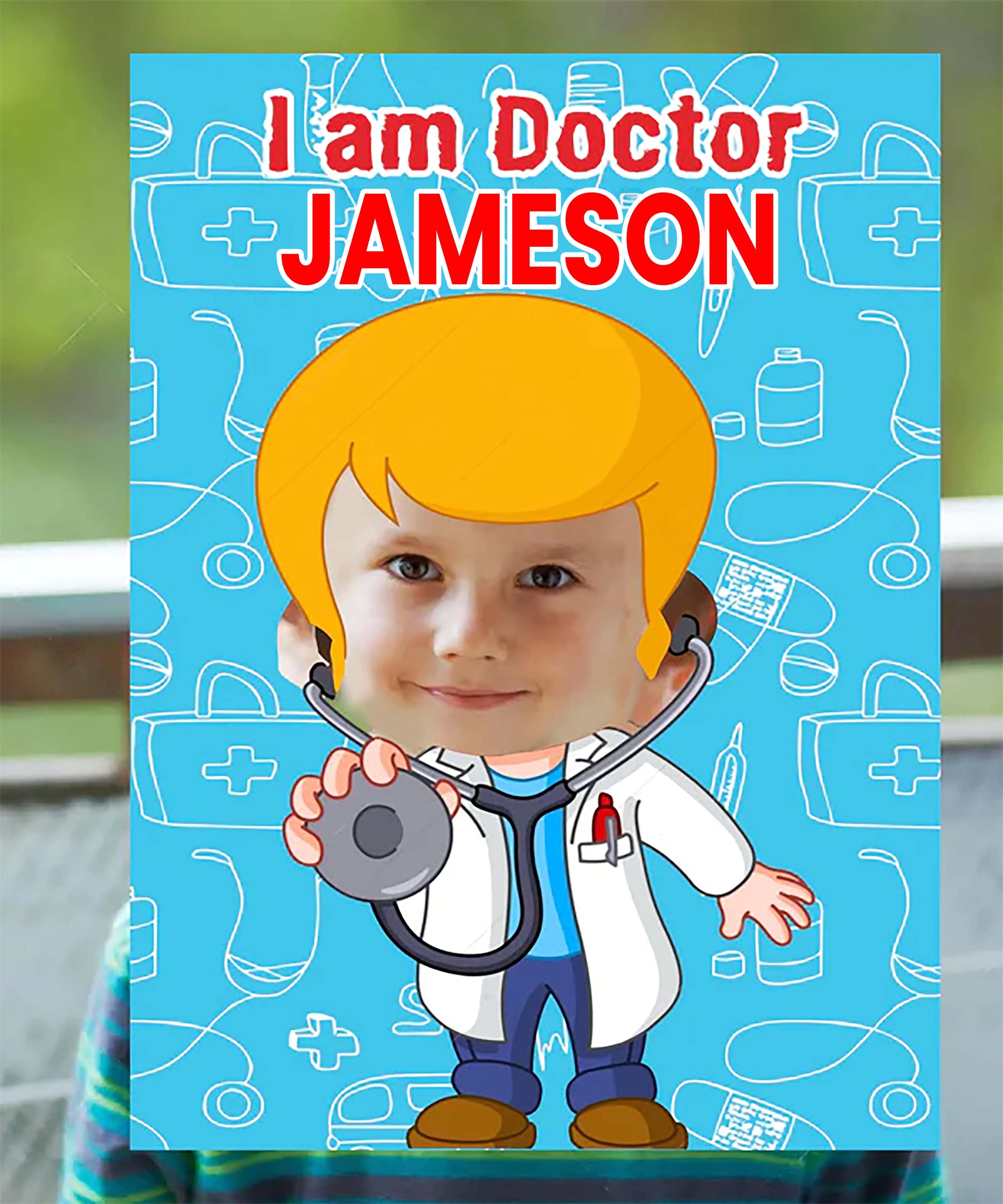 Buy Doctor Party Photo booth | Party Supplies | Theme My Party