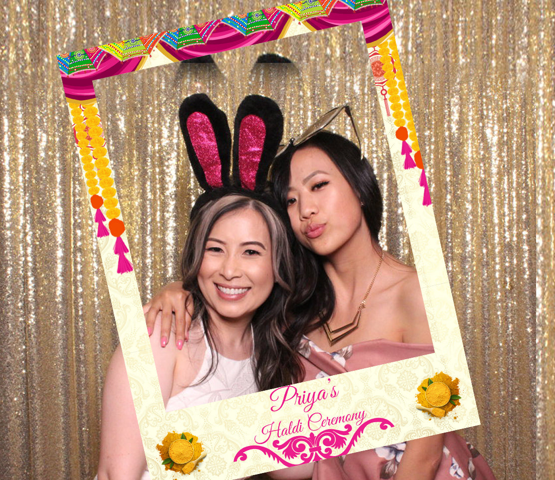 Buy Haldi Ceremony Decoration Photo Booth Frame | Party Supplies ...