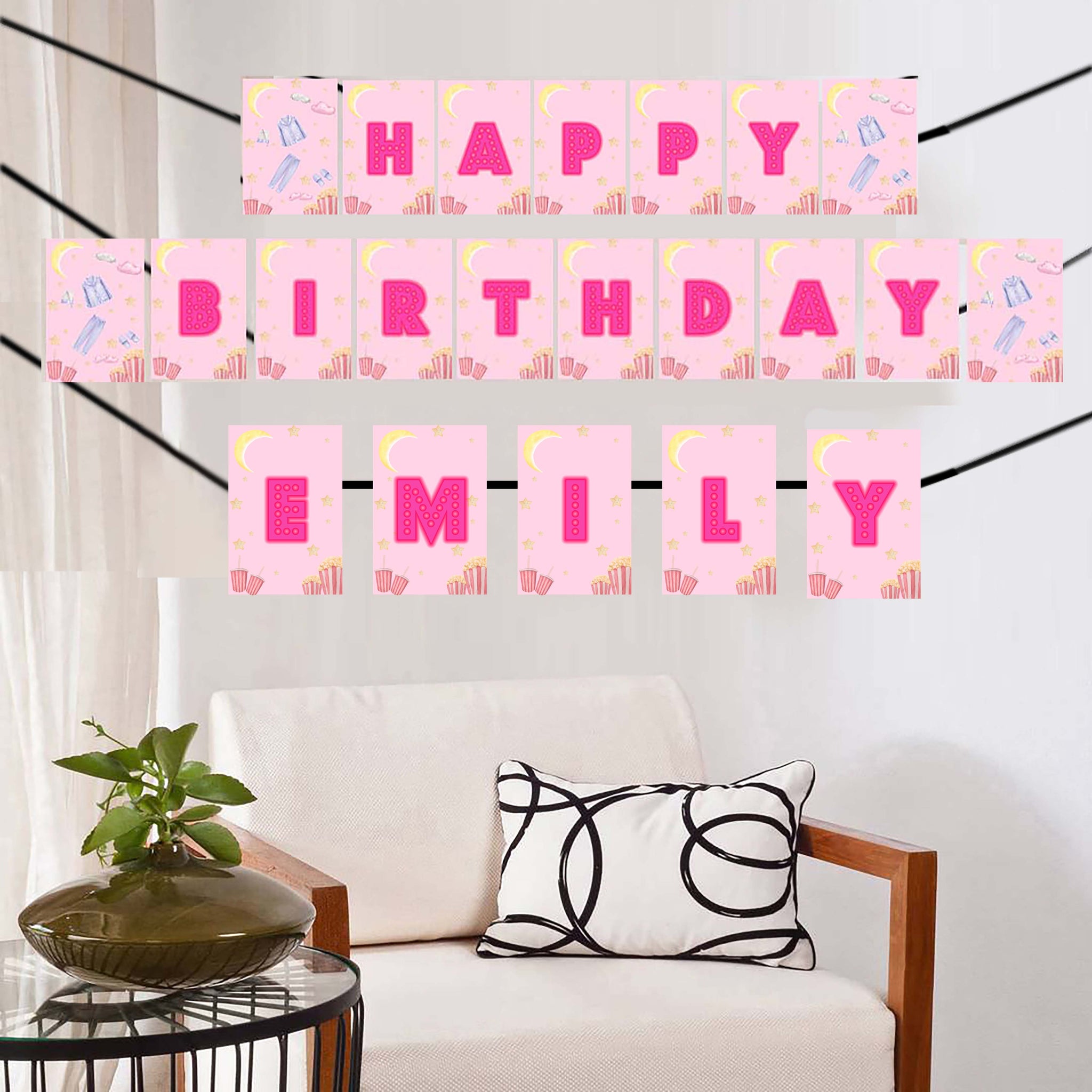 Buy Pyjama Birthday Party Decoration Banner | Party Supplies | Thememyparty