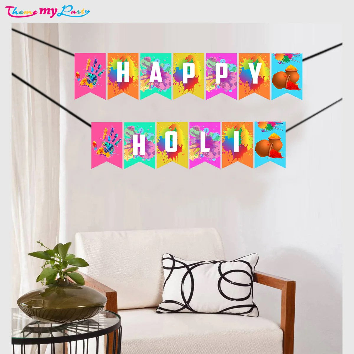 Buy Holi Party Banner | Party Supplies | Thememyparty